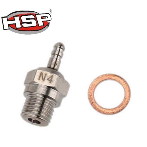 HSP N4 Glow Plug #4 For Nitro Engine RC Car Buggy Truck HSP 70117 | Shopee Malaysia