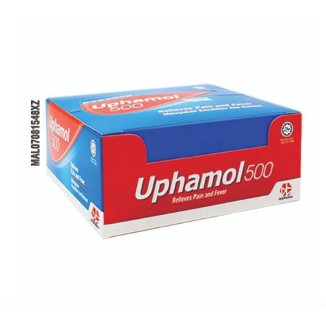 UPHAMOL 500MG 10'S / STRIP (EXP: 03/2026) | Shopee Malaysia