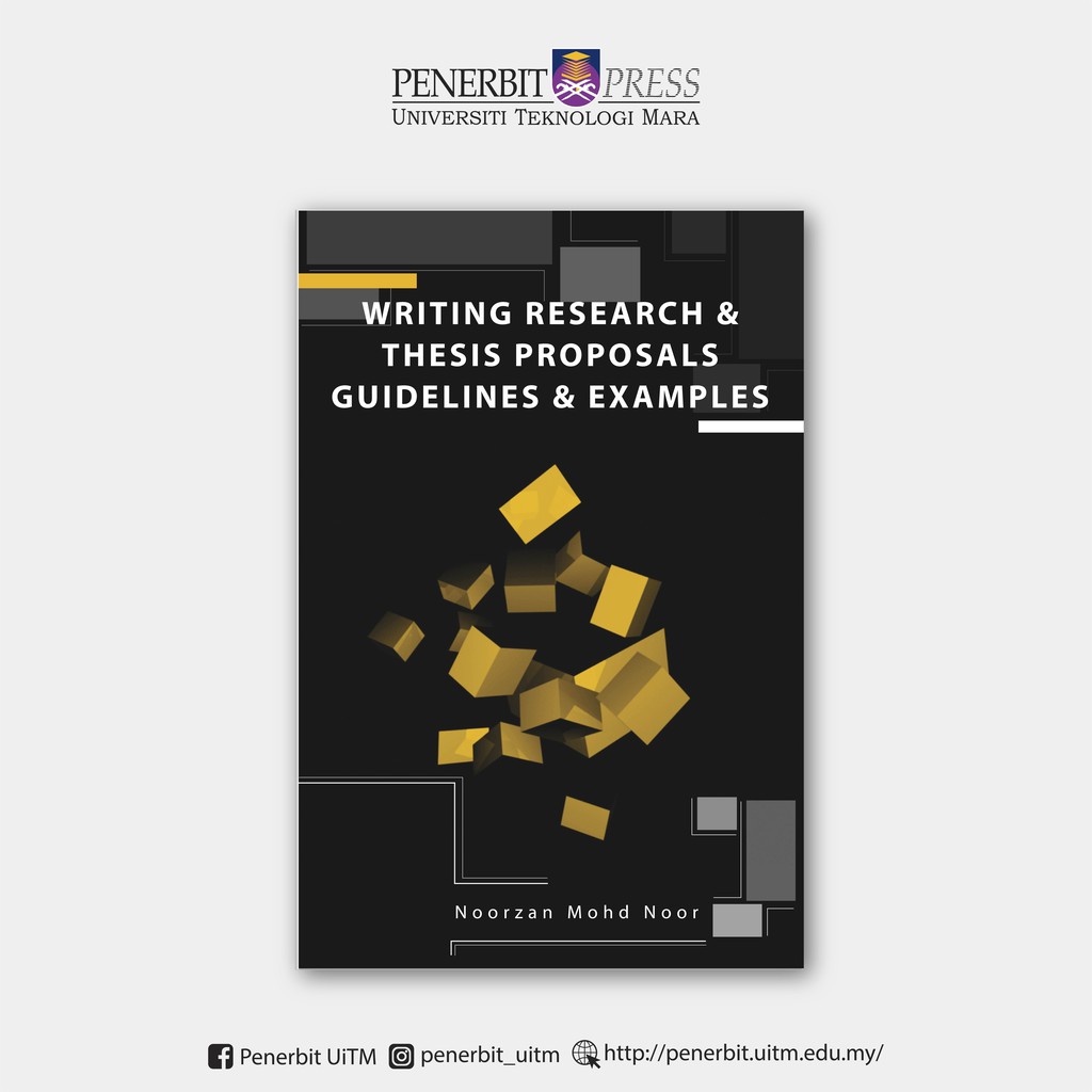 WRITING RESEARCH & THESIS PROPOSALS : GUIDELINES AND EXAMPLES ...