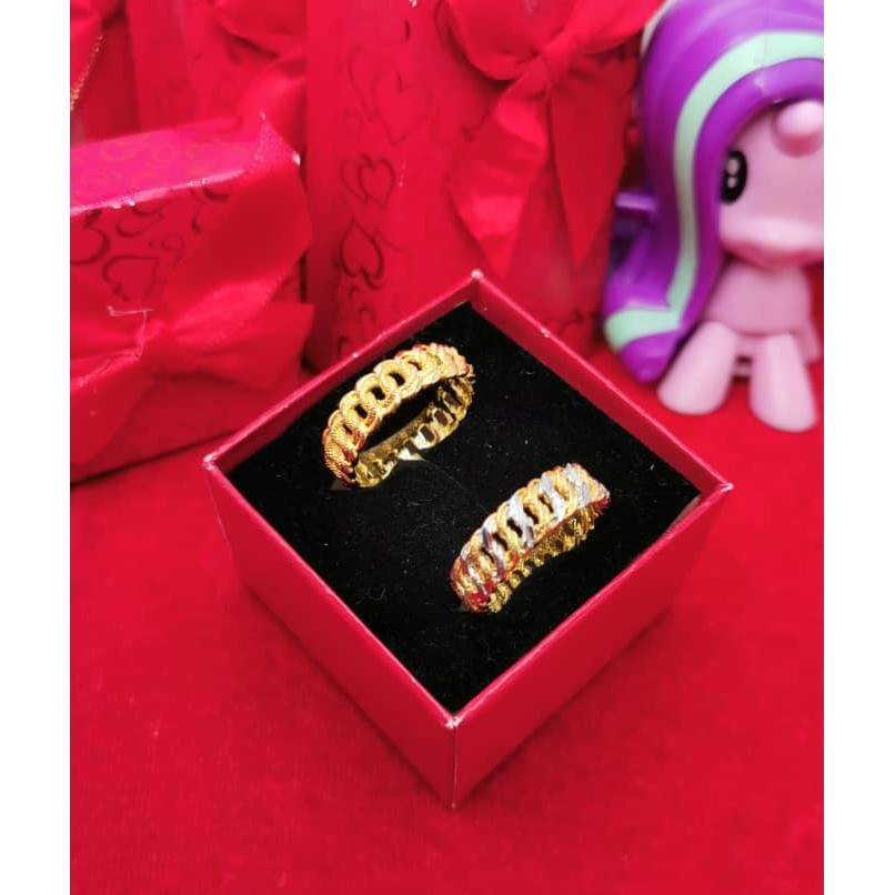 💥readystock💥 gold plated coco ring / emas korea cincin koko lipan ...