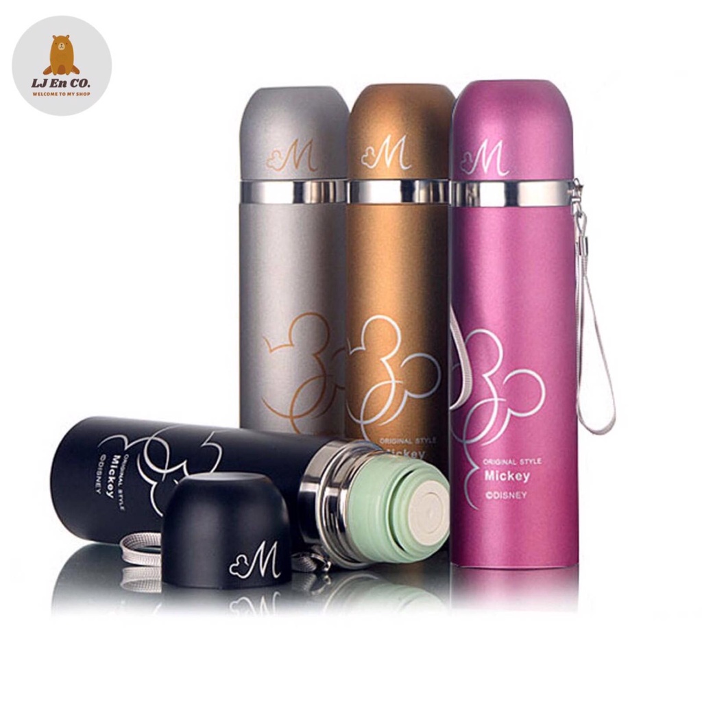 Micky Mouse Bullet Vacuum Thermal Bottle / Botol Flask Air Tahan Panas ...