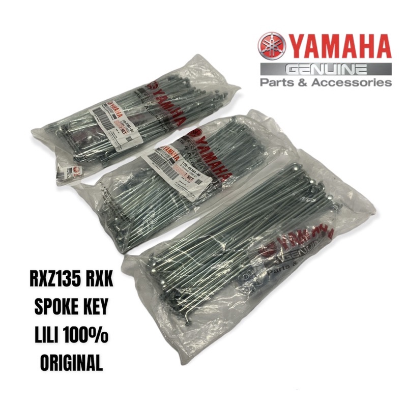 RXZ135 SPOKE KEY JEJARI 100% ORIGINAL YAMAHA INDONESIA | Shopee Malaysia