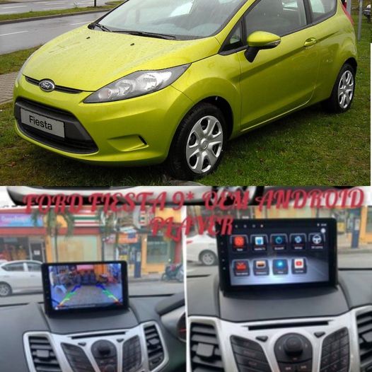 Android Player Casing 9" Ford Fiesta 2008-2011 (with Socket Ford Fiesta ...