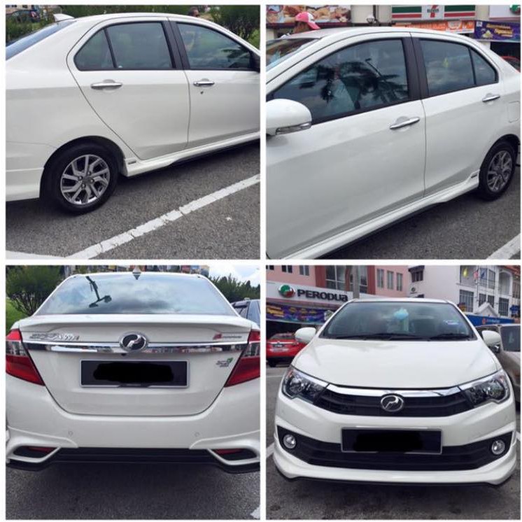 bezza bodykit full set siap cat perodua model gear up perodua bezza ...