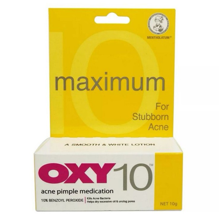 OXY 10 Acne Pimple Medication ( 10g / 25g ) | Shopee Malaysia