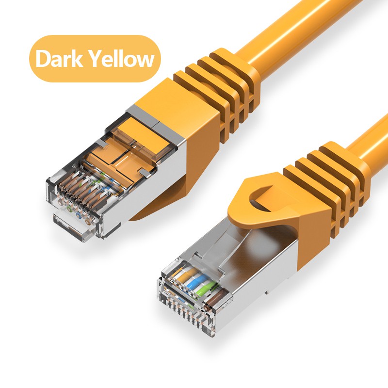 Vention Cat6a Ethernet Cable Doubled Shielded Lan Cable High Speed 10Gbps Network Patch Cord for ...