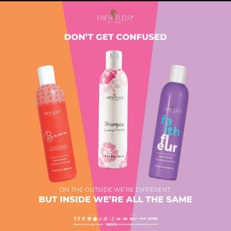 Faith Fleur Shampoo Conditioner Ready Stock | Shopee Malaysia