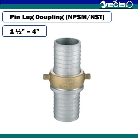 UNIGAWA Pin Lug Couplings (NPSM/NST) | Shopee Malaysia