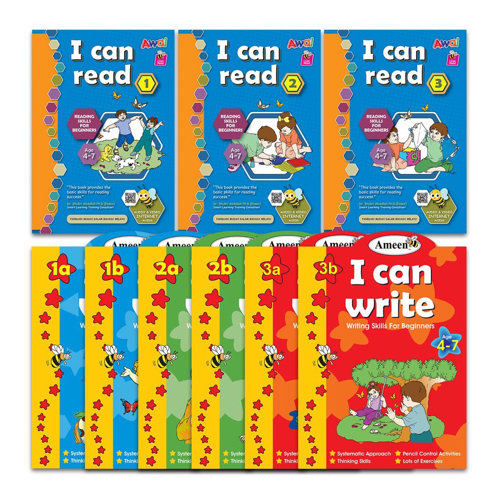 Pakej Lengkap Buku "I Can Read" - Buku Kaedah Cepat Belajar Membaca ...