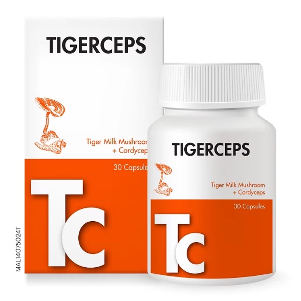 Tigerceps 30s {Tiger Millk Mushroom and Cordyceps) | Shopee Malaysia