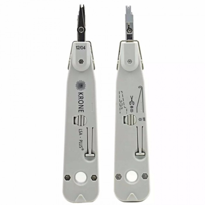 KRONE LSA-Plus Punch Down Tool for Telecom Phone Wire RJ11 Cable Patch ...