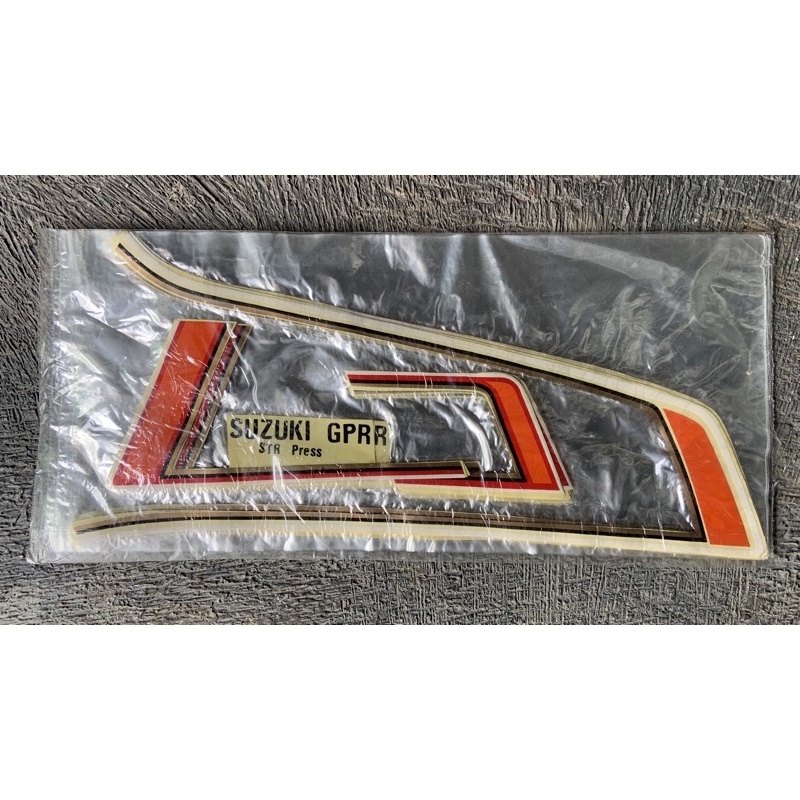 Suzuki GPR sticker Striping, old stock, set of right and left ...