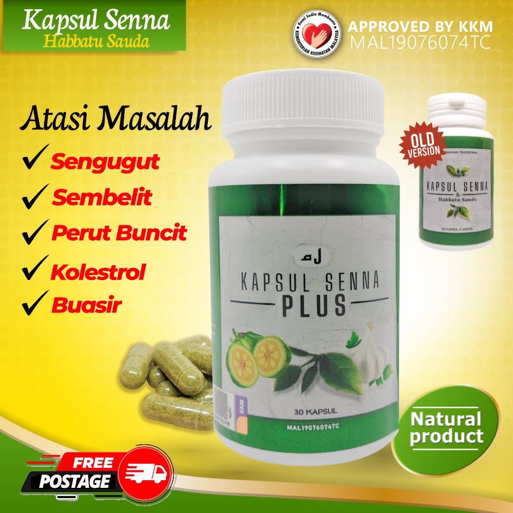 Kapsul Kurus, Vitamin Kurus, Ubat Kurus Senna, Kapsul Senna Dengan ...