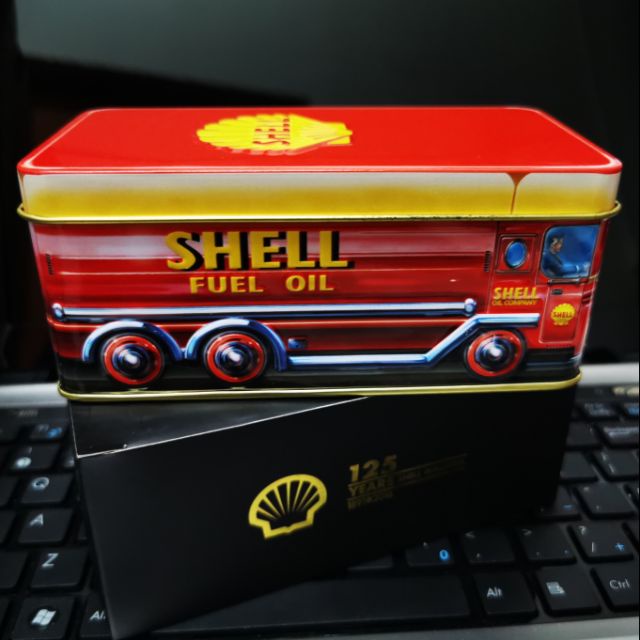 Rare Shell Heritage Canister 125 Years Tin Collectible | Shopee Malaysia