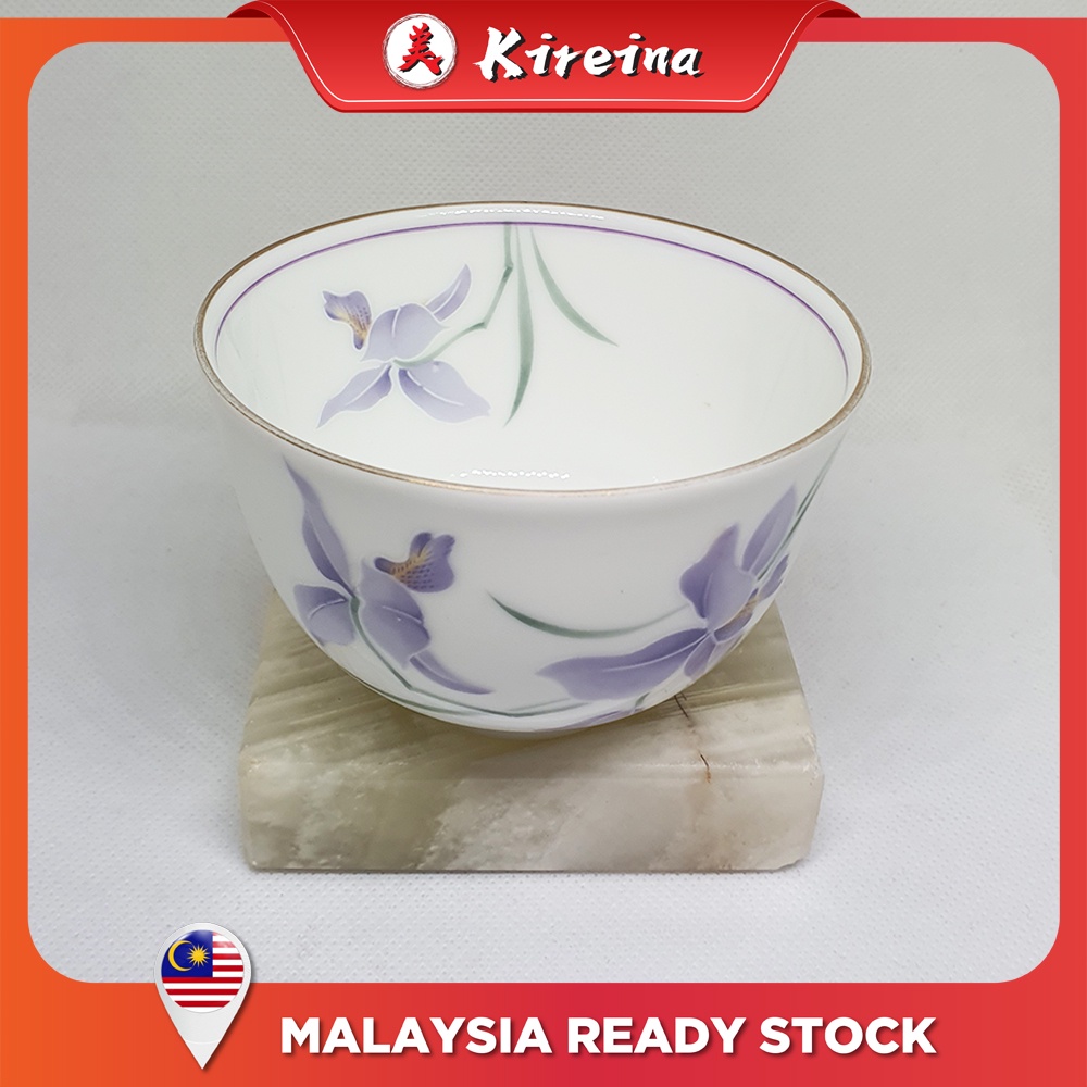 [LIMITED STOCK] 日本 杜若陶瓷茶杯, Classic Ceramic Cup, Flora Pattern Ceramic ...