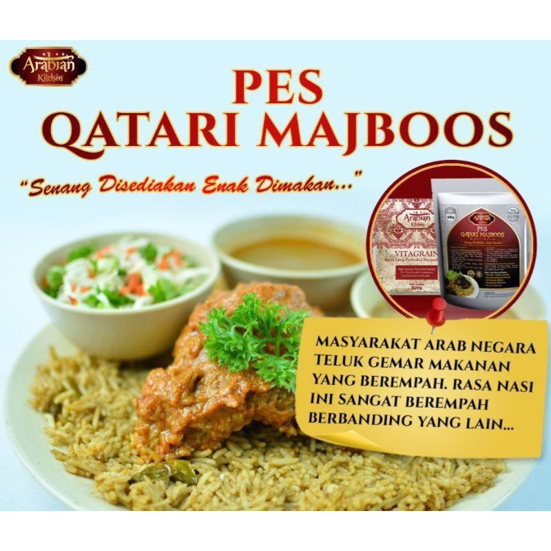 Set Nasi Arab Qatari Majboos 500g | Shopee Malaysia