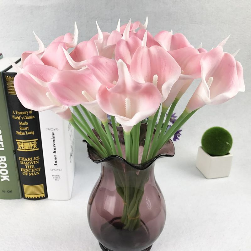 Calla Lily Artificial Flower - Calla Lily For Wedding/ Home/ Office ...