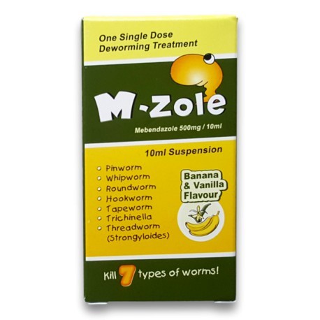 M-Zole Suspension for Deworm / Ubat Cacing (10ml) | Shopee Malaysia