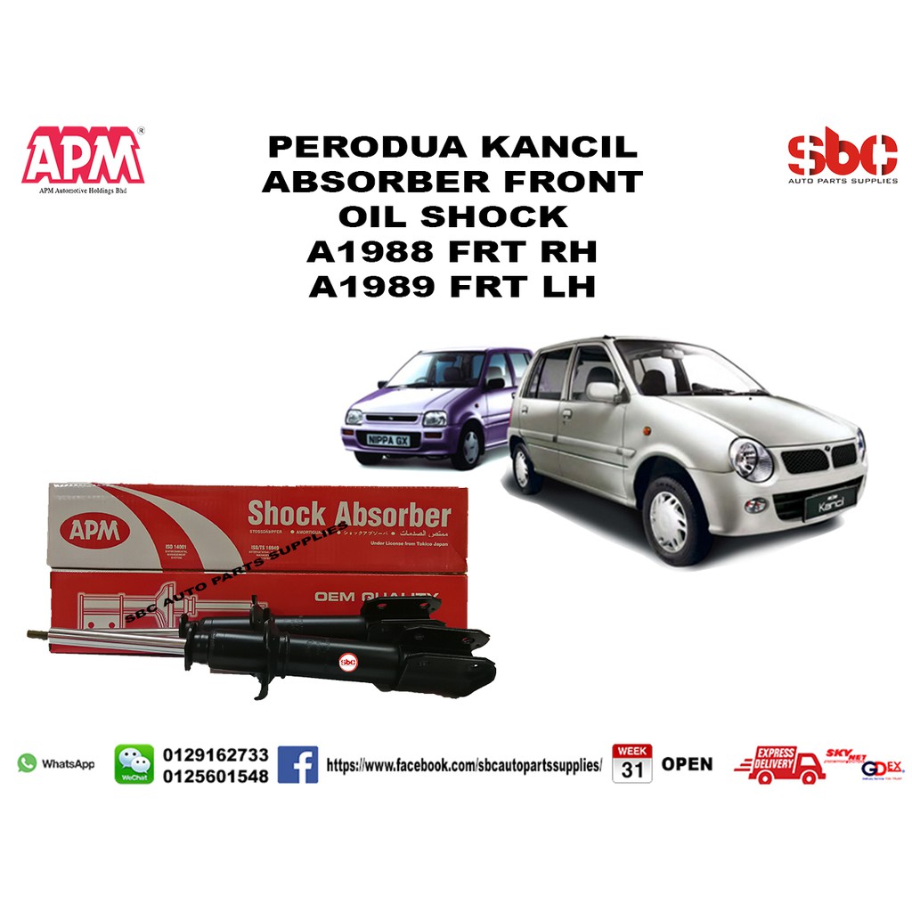 PERODUA KANCIL 660 850 FRONT ABSORBER SET (APM) | Shopee Malaysia