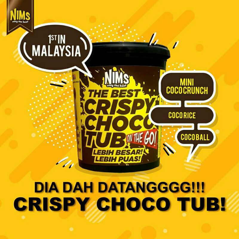 LELONG!! NIMS COCO TUB COKLAT ( FREE POSTAGE !!!!! ) | Shopee Malaysia