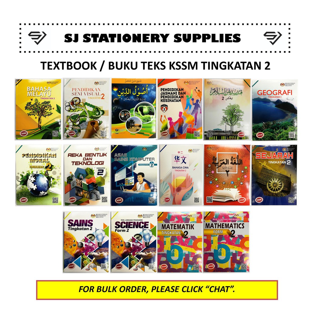 Textbook Form 2 KSSM/ Buku Teks Tingkatan 2 KSSM | Shopee Malaysia