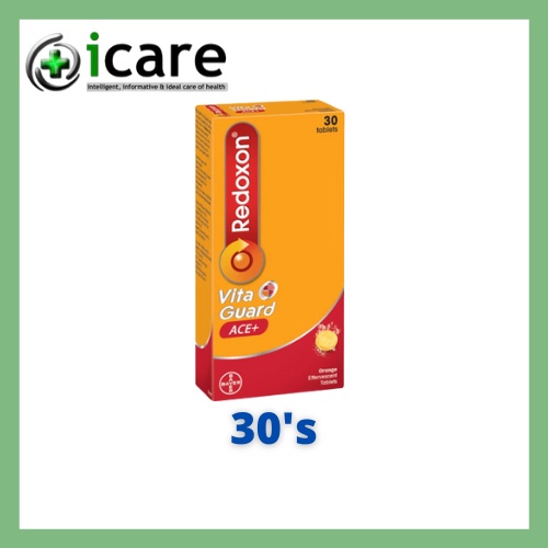 REDOXON VITA GUARD EFFERVESCENT TABLET 30'S ( EXP DATE : 11/2024 ...