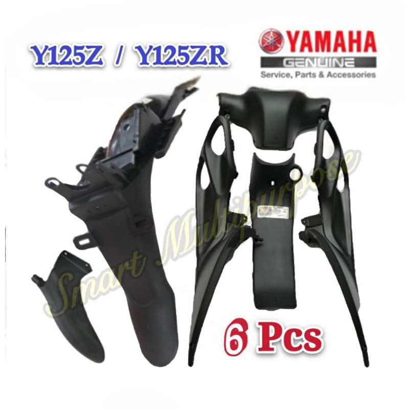 Yamaha HLY Y125Z/125ZR Inner Cover Set (Black) | Shopee Malaysia