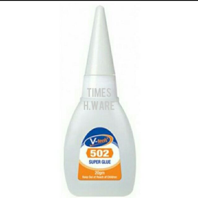 V Tech 502 Super Glue 20gm 3 second Glue Shopee Malaysia