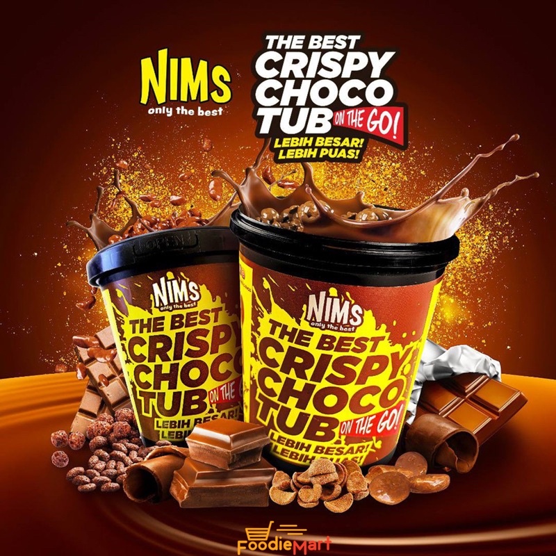 HOT ITEMS 🔥🔥 Nims chocotub MURAH🔥🔥sedap / NIMS MINI CRUNCH / NIMS COCO ...