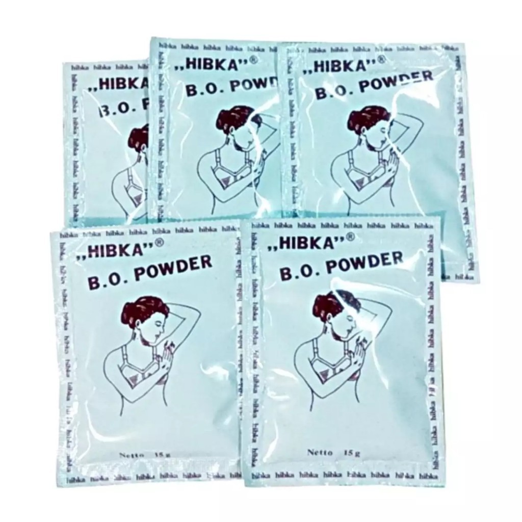 Hibka B.O.Powder Packet 1psc Bedak Ketiak Ubat Ketiak Armpit Powder ...