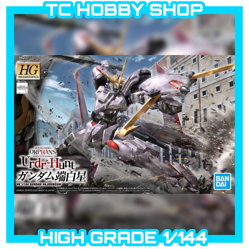 (READY STOCK) BANDAI HG 1/144 GUNDAM HAJIROBOSHI IBO GUNPLA MOBILE SUIT ...