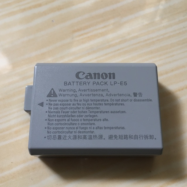 Canon LP-E5 Battery Original | Shopee Malaysia