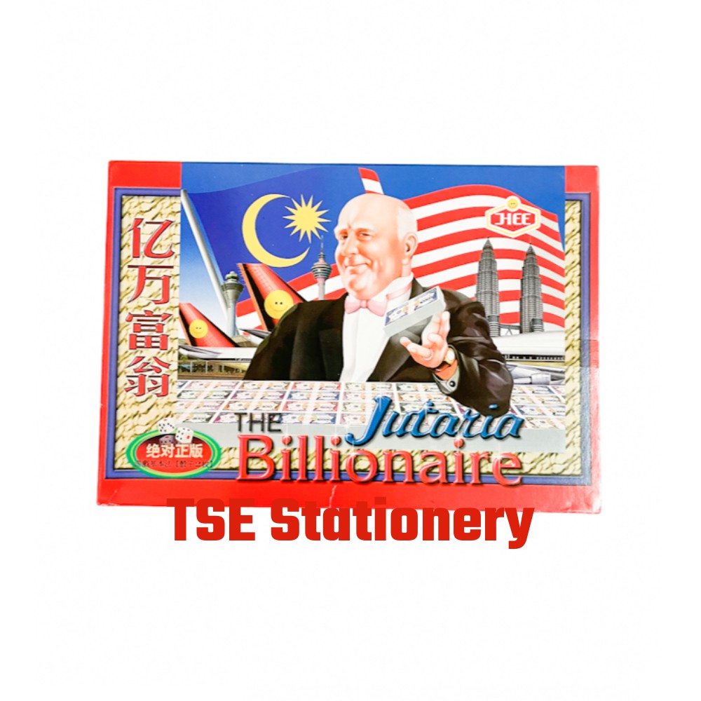 Jutaria Millionaire / Billionaire 百万富翁/ 亿万富翁 Game Monopoly | Shopee ...
