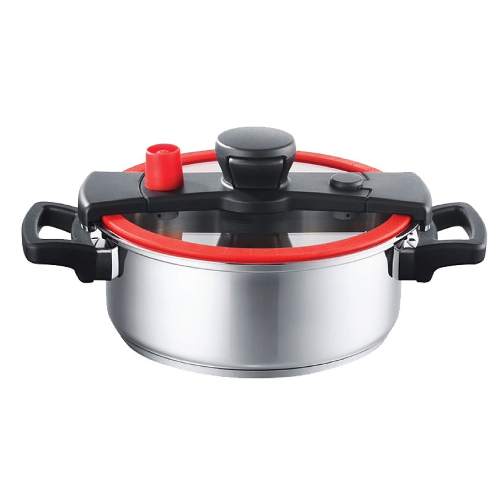 Meyer Quicker Cooking Low Pressure Compressor Pot Capacity 4 L. (46102 ...