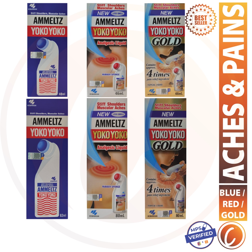 KOBAYASHI Ammeltz Yoko Yoko Analgesic Liquid 46/80ML | Shopee Malaysia