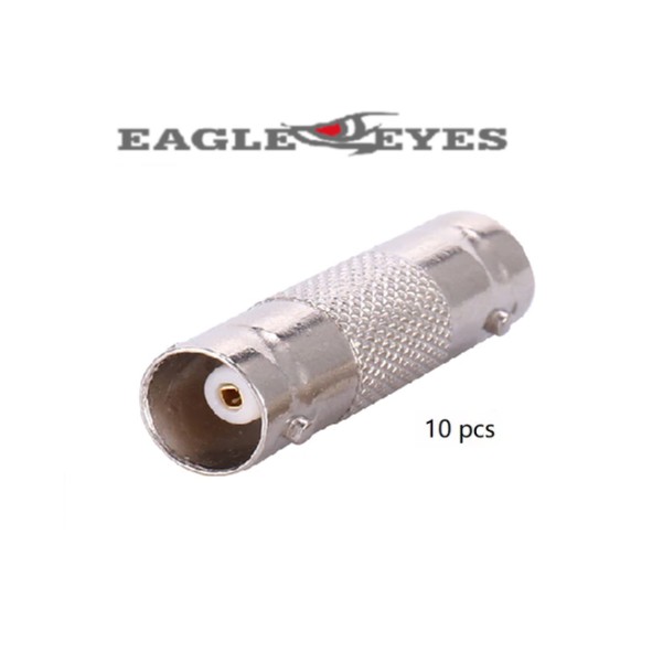 Bnc Female To Female Connector Joint Type Rg59 Rg6 Coaxial Connector For Cctv Camera Inline