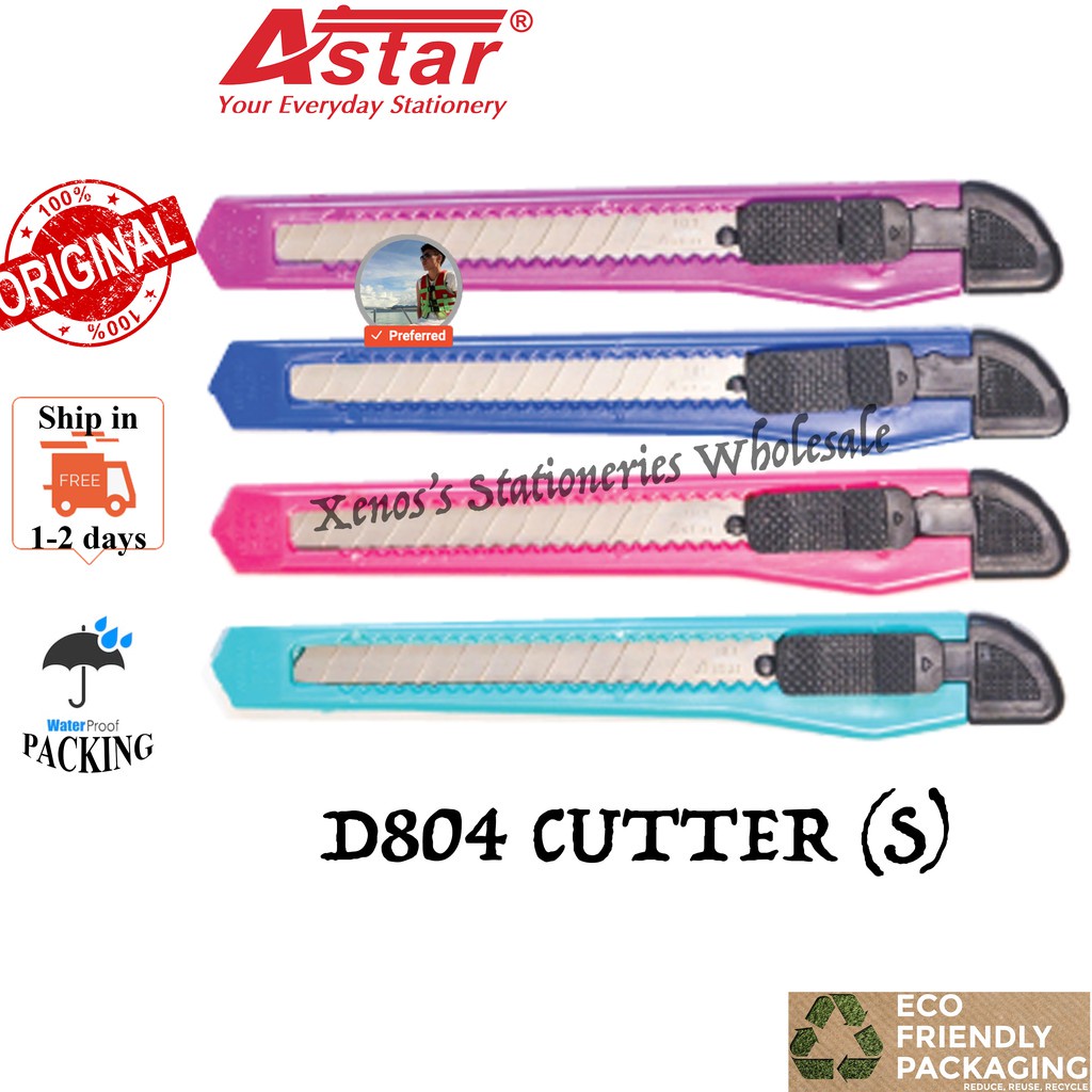 ASTAR CUTTER D804 / ASTAR PEN KNIFE D804 (SMALL) (READY STOCK / 100% ...