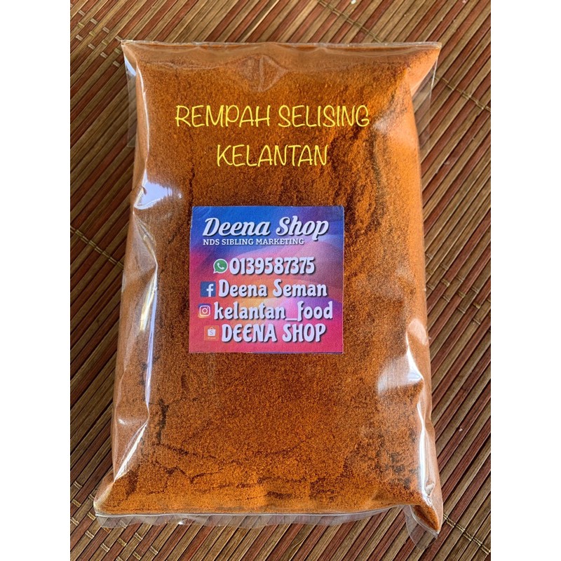 Rempah Kari/Gulai/Kerutuk/Gulai Darat/kurma (Selising Kelantan ...
