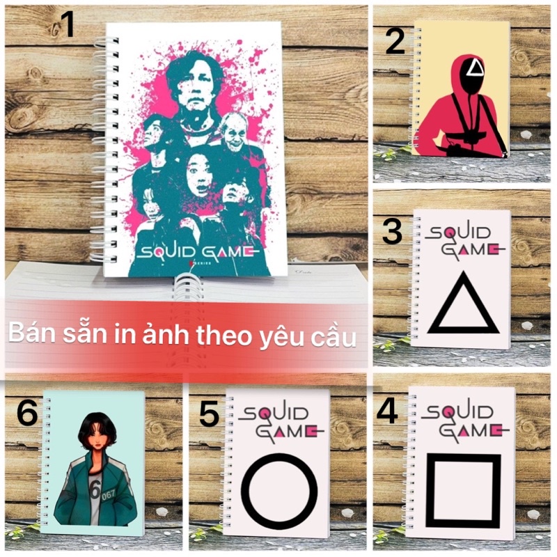 Squid Game SQUID notebook 200 pages of lined paper/ SQUID Game SQUID ...