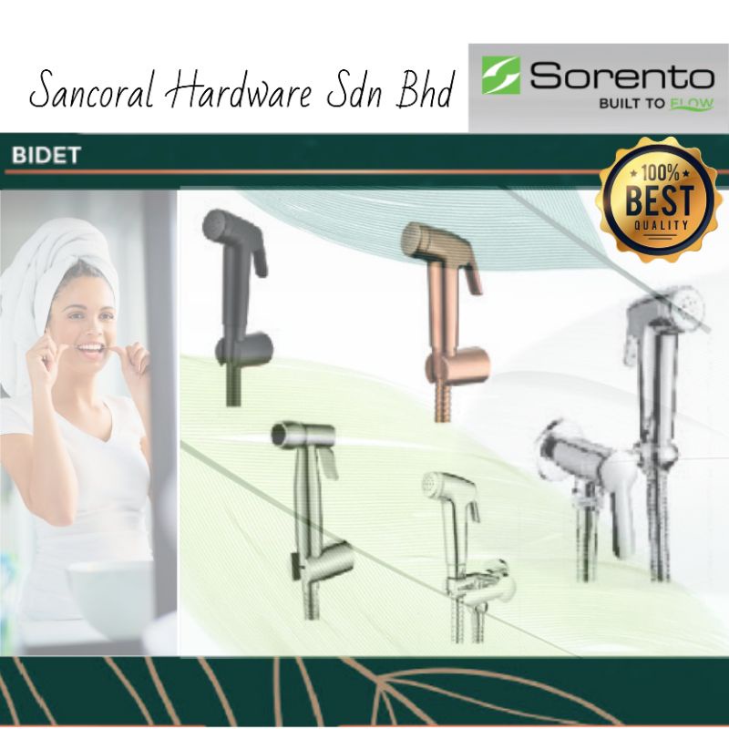 HAND BIDET TOILET TAP FLEXIBLE TAP KELAPA PAIP GETAH PAIP | Shopee Malaysia