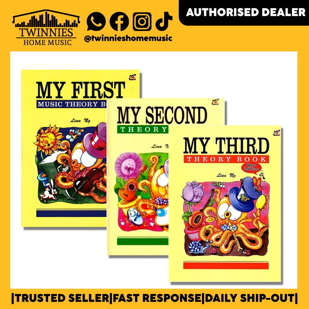 MY FIRST, SECOND, THIRD THEORY BOOK | Shopee Malaysia