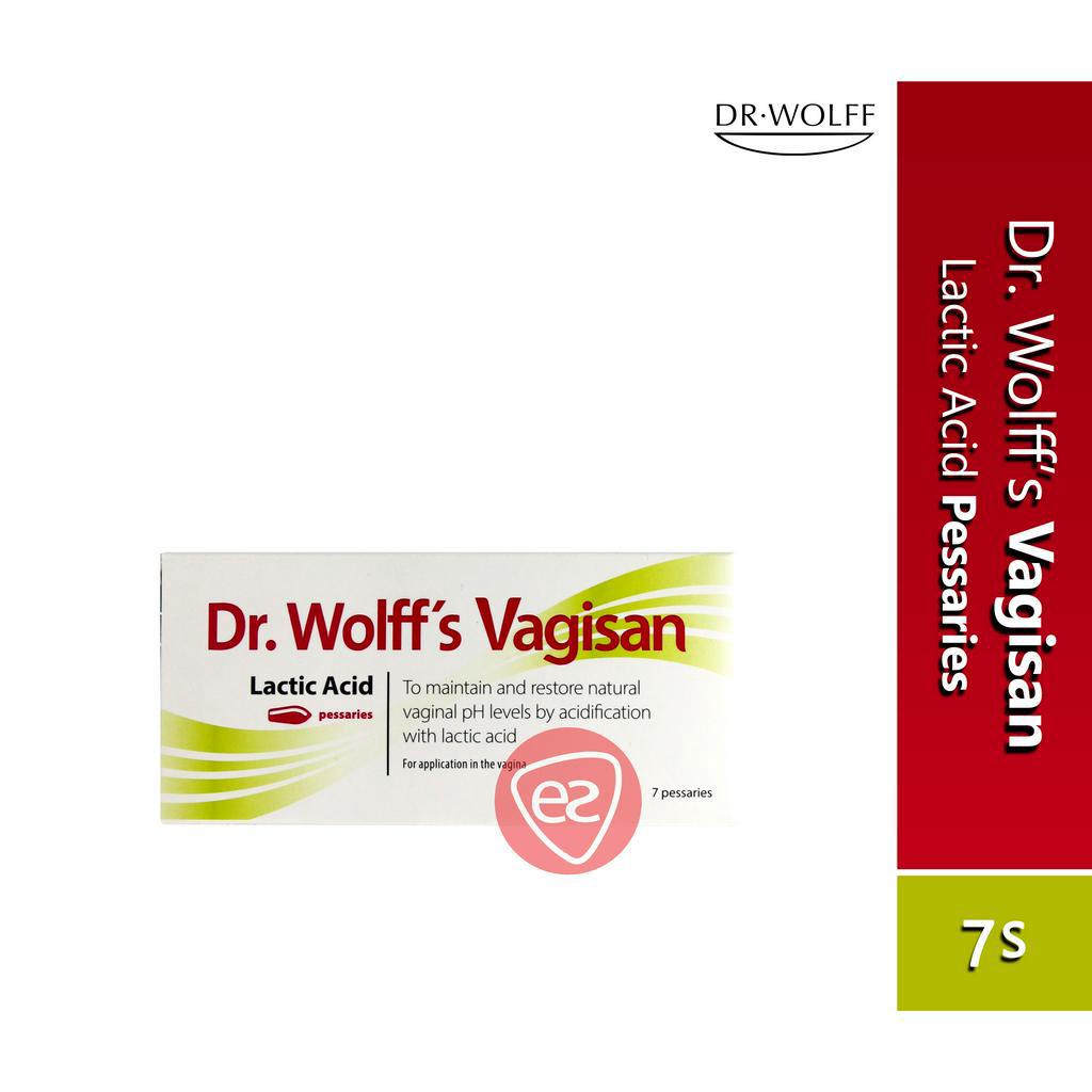 Dr. Wolff's Vagisan Range ( Moisturising Cream 50g / Cremolum 16s / Lactic Acid Pessaries 7s ...