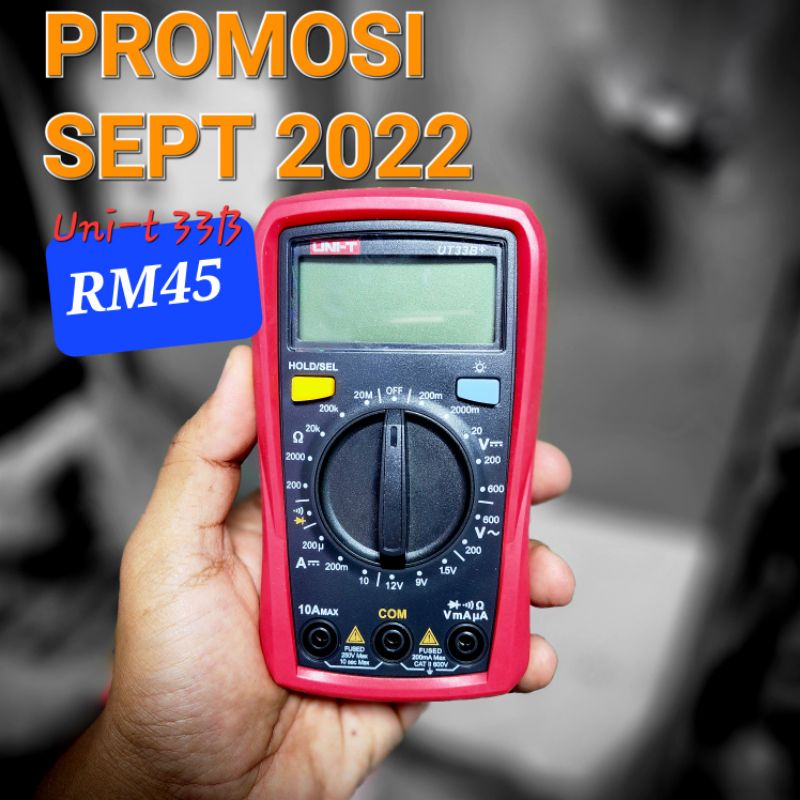 Uni-t UT33B Digital Multimeter | Shopee Malaysia Uni-t UT33B Digital Multimeter | Shopee Malaysia