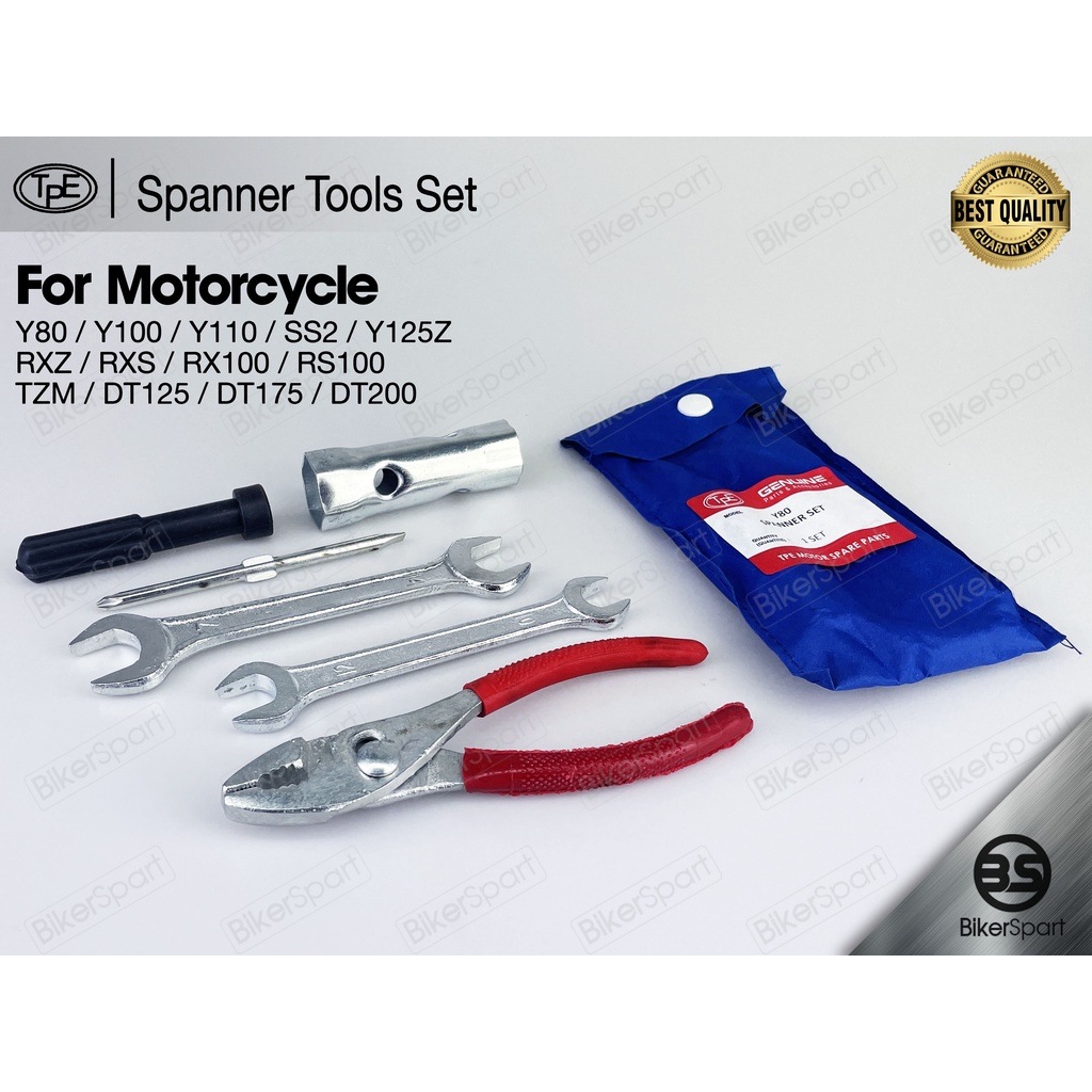 Y80 Y100 Y110 SS2 Y125Z RXZ / RXS RX100 RS100 TZM DT125 Plug Spanner ...