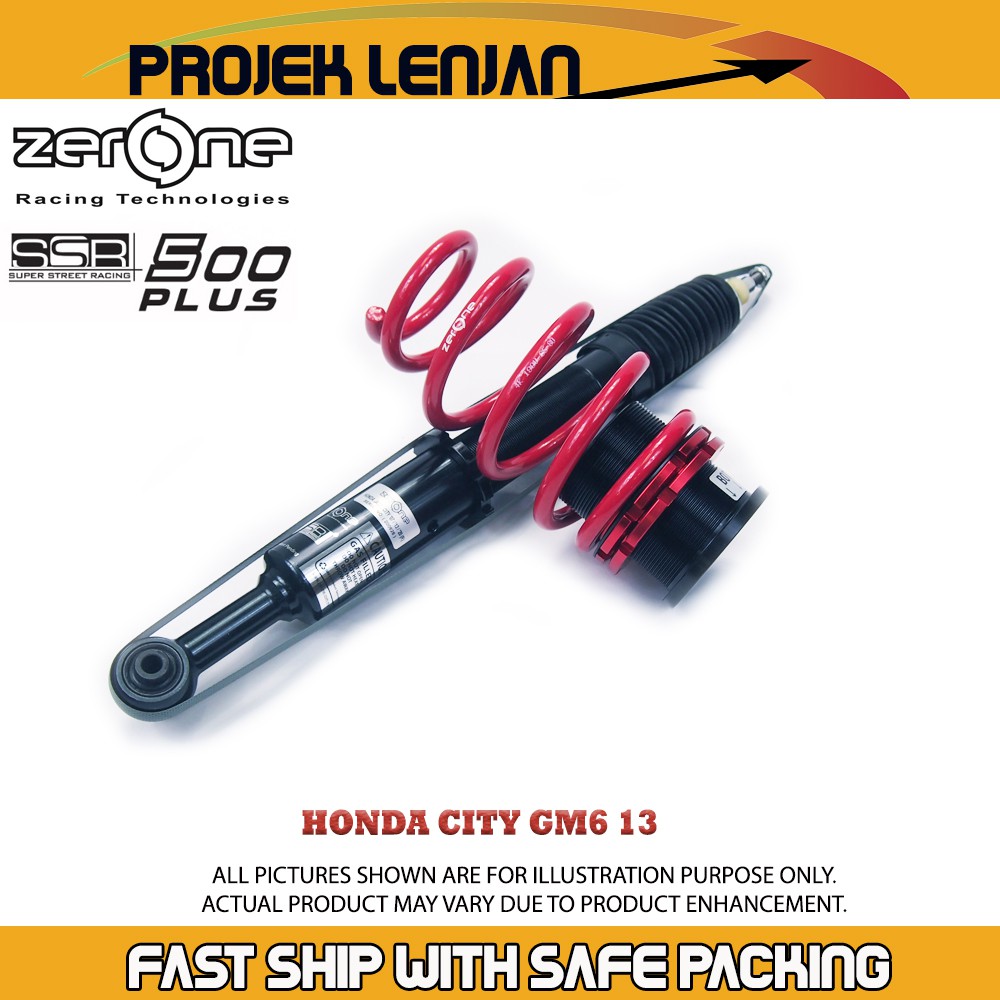 HONDA CITY GM6 13 - ZERONE SSR500 PLUS ADJUSTABLE | Shopee Malaysia