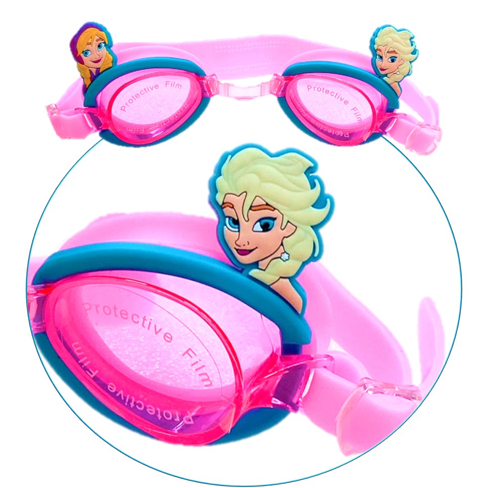 [#122]🇲🇾PENANG READY STOCK 🌸FROZEN High Quality Kids Swim Goggles ...
