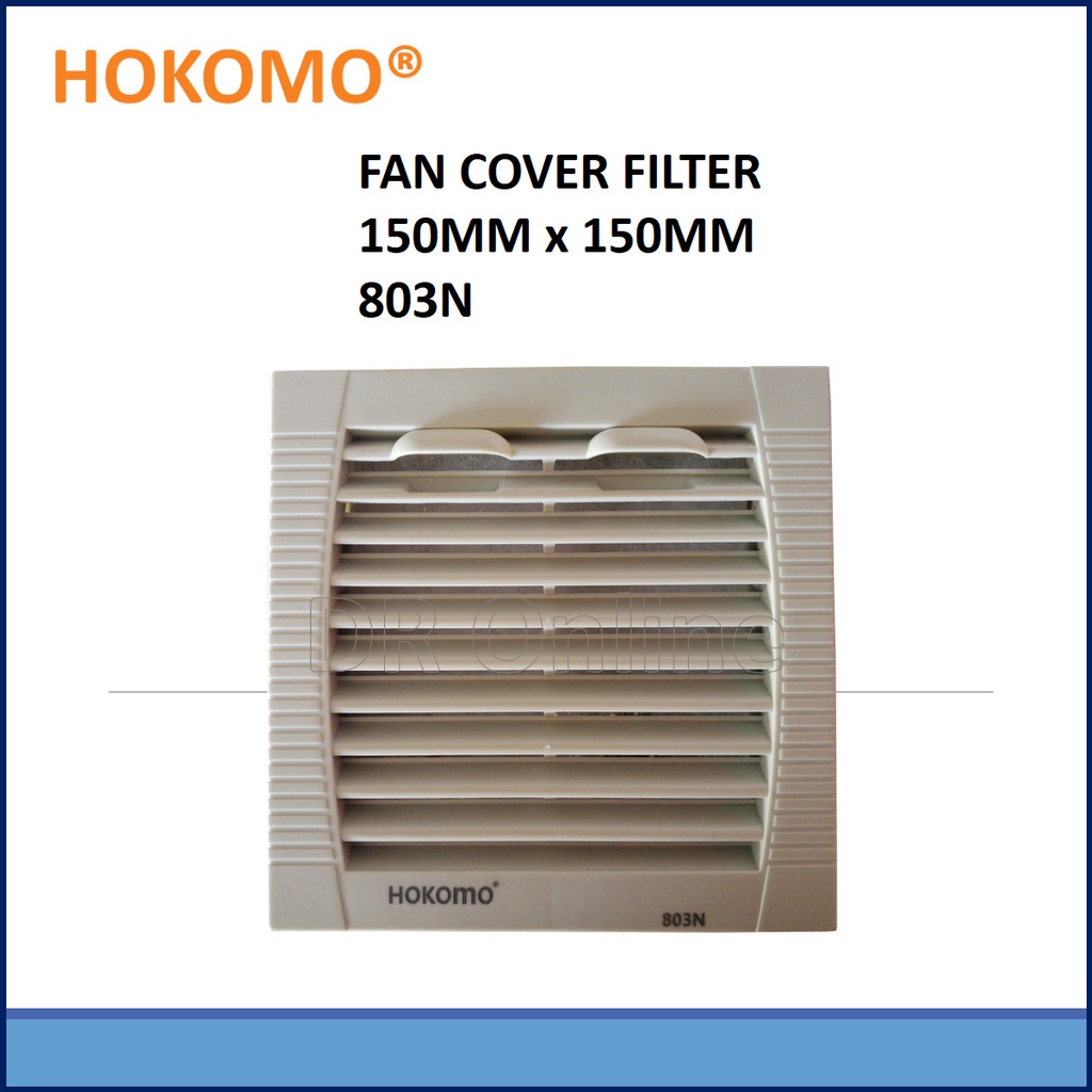 HOKOMO FAN COVER FILTER 150MM x 150MM (803N) | Shopee Malaysia