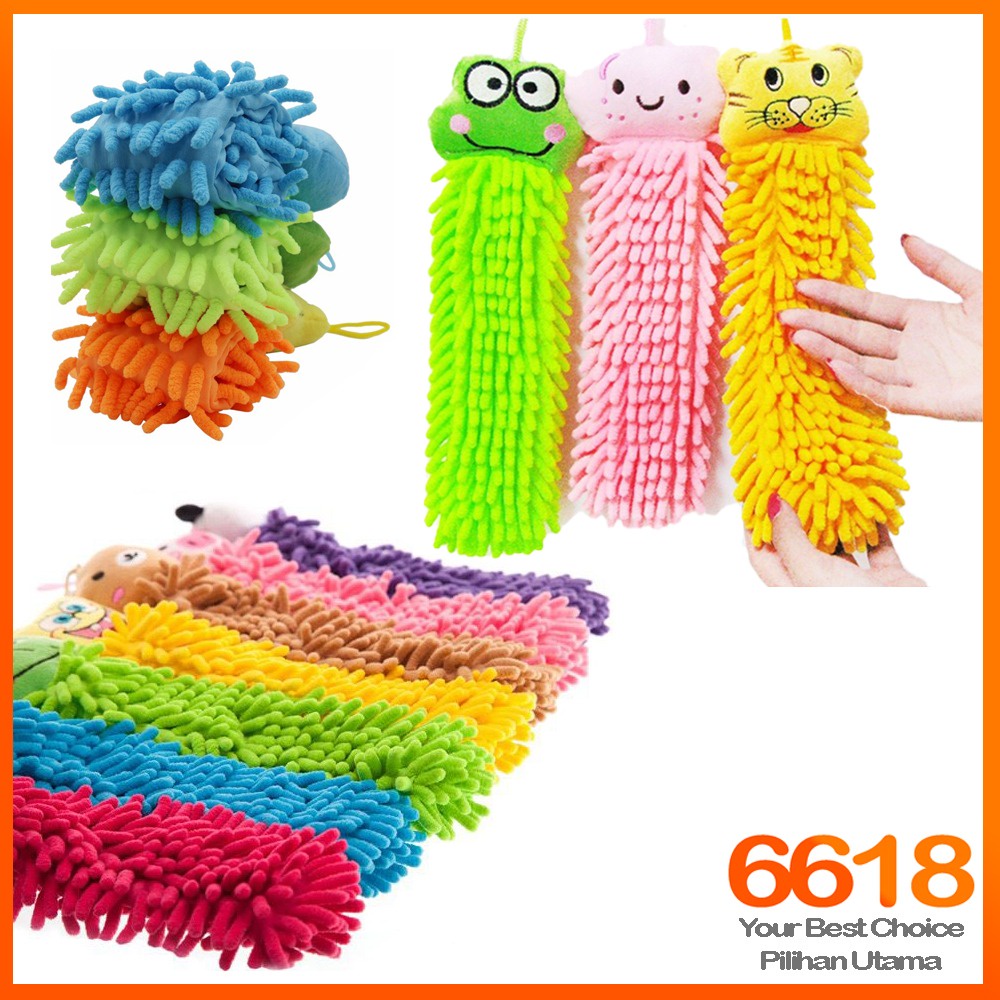 Tuala Penyerap Tuala Tangan Dapur Tuala Tangan Bilik Air Kartun Comel ...