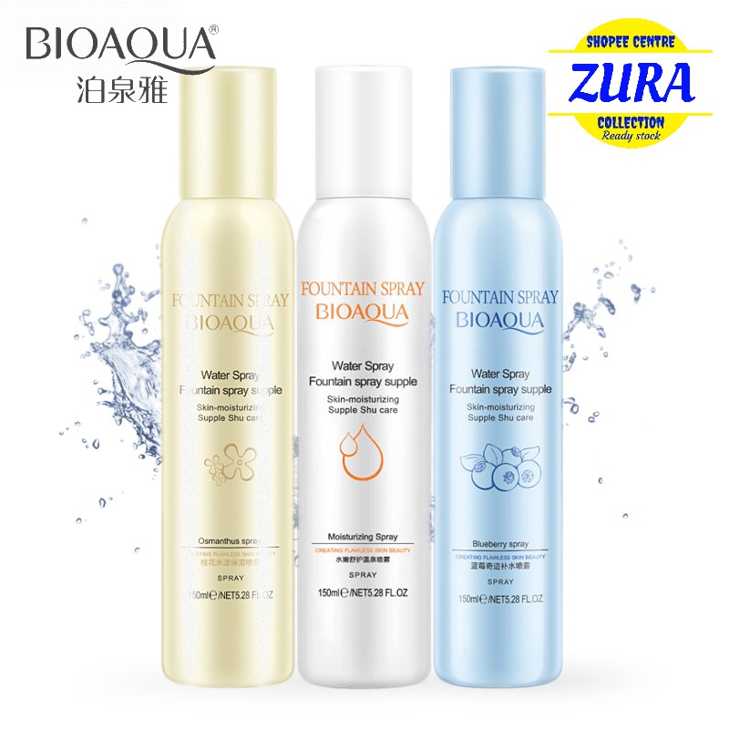 1037 – BIOAQUA Fountain Water Spray Toner 150ml ® | Shopee Malaysia