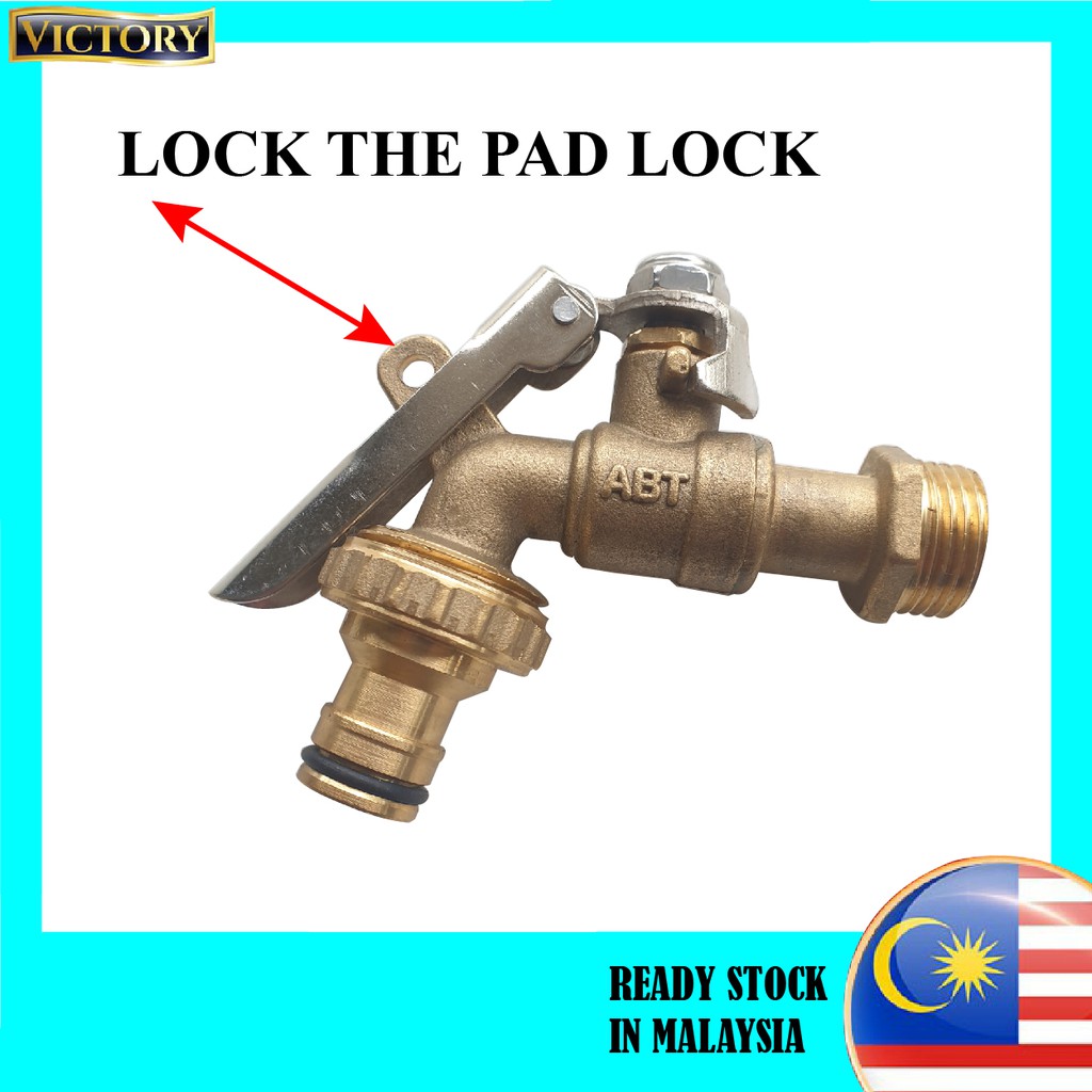 1/2" ABT2944 Brass Lockable Bib Tap/Brass Lock Garden Tap/High Quality ...